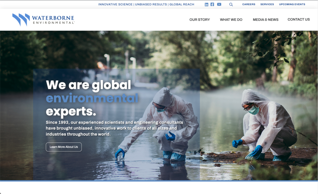 Waterborne 30th Anniversary - Waterborne Environmental