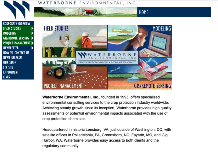 Waterborne 30th Anniversary - Waterborne Environmental